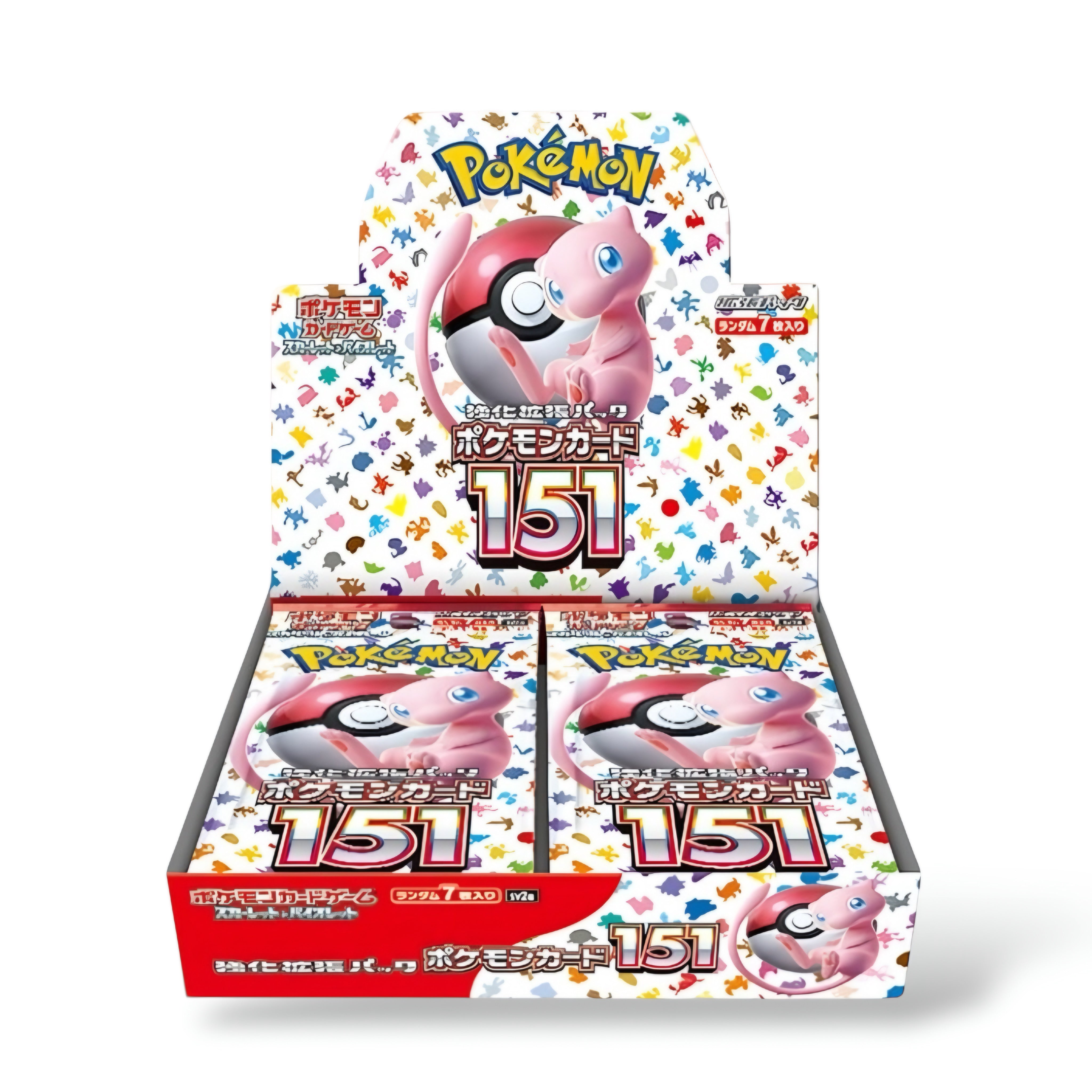 Display x1 SV2a "151" [𝗣𝗿𝗶𝘅 𝗣𝗿𝗲́𝗳𝗲́𝗿𝗲𝗻𝘁𝗶𝗲𝗹𝘀] – CardLab™